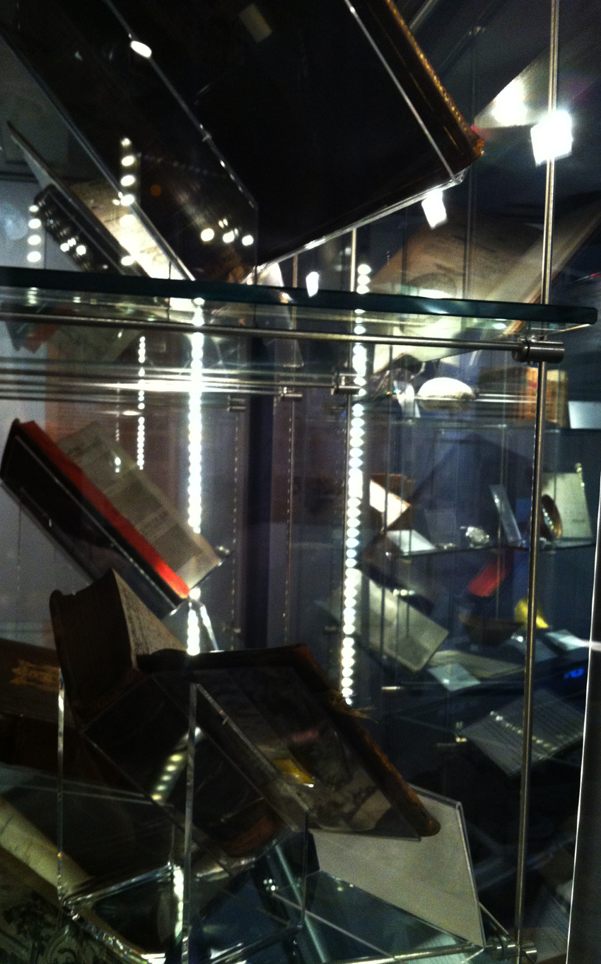 Behind the scenes at the Museum: Installing the King James Library ...