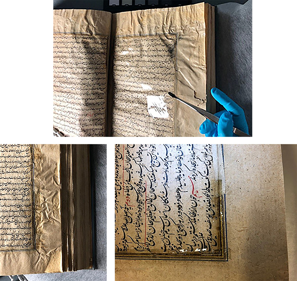 Reviving Art: The process of conserving a manuscript – University ...