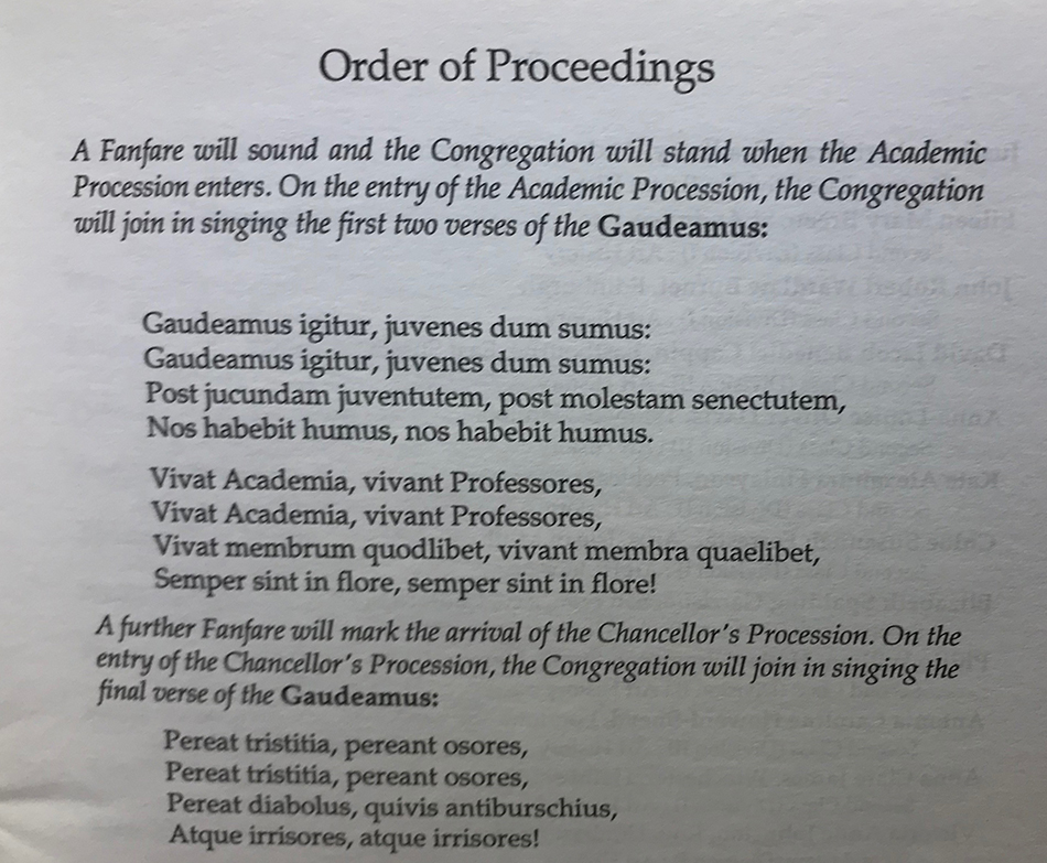 Souvenir Tapes of Graduation – University Collections blog